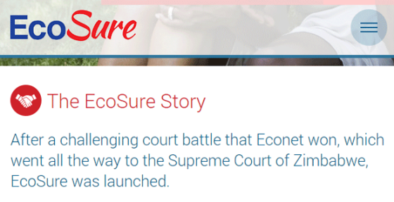 EcoLife relaunches as EcoSure. The new model - Techzim