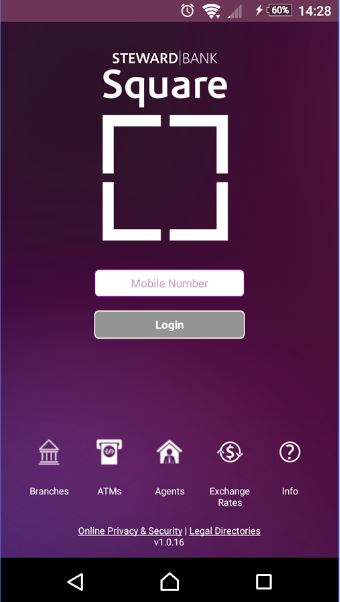 Square Banking, Steward Bank's mobile banking solution. - Techzim