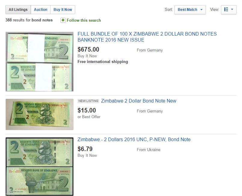 Bond notes worth more than their face value? - Techzim