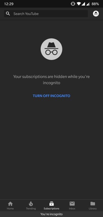 Watch YouTube Videos Without Leaving Any Trace In The New Incognito ...