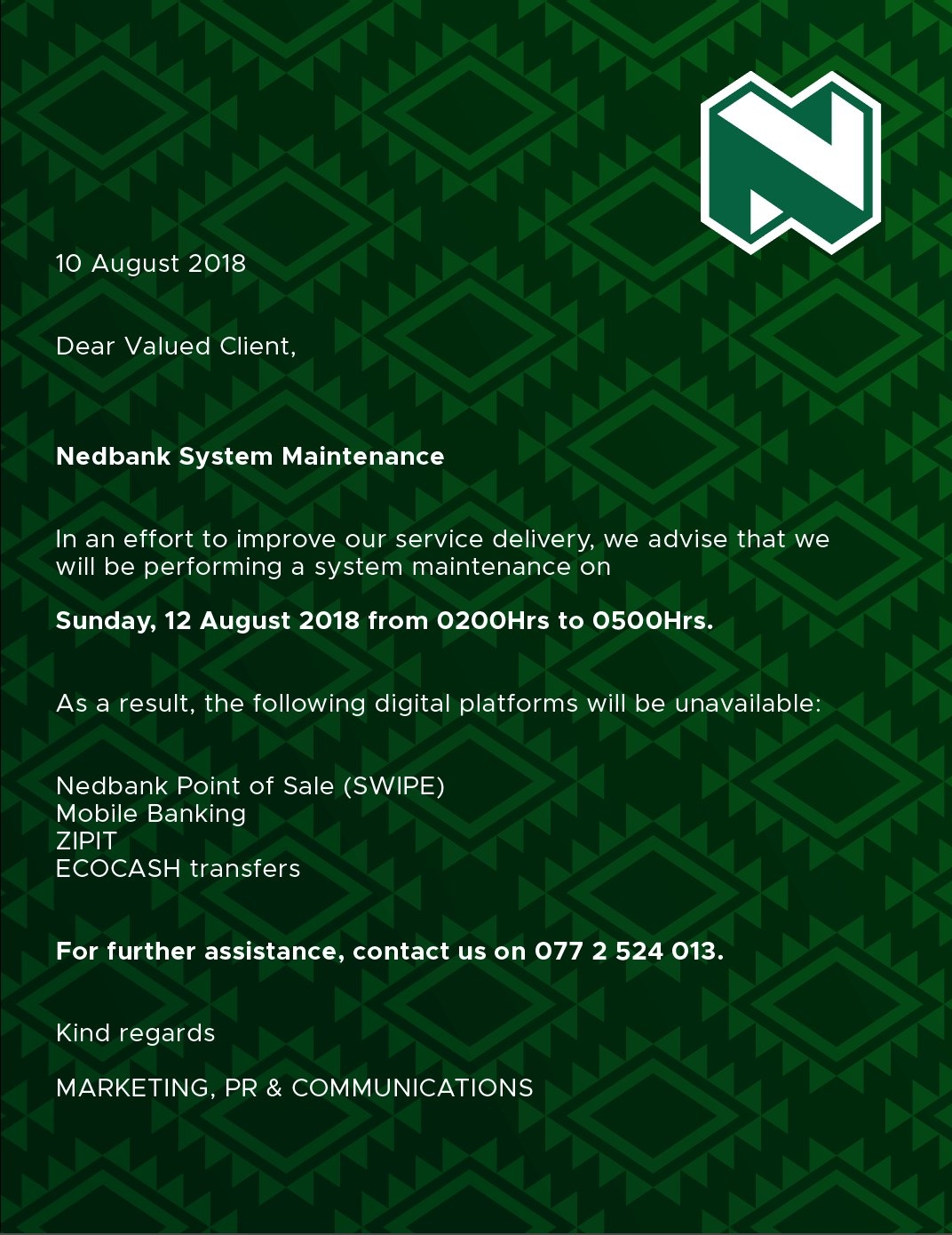 Nedbank Customers Will Not Be Able To 'Swipe' And Do Mobile Banking ...