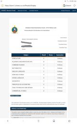 {Picture}: This Is How Zimsec Results Appear On Their Online Portal ...