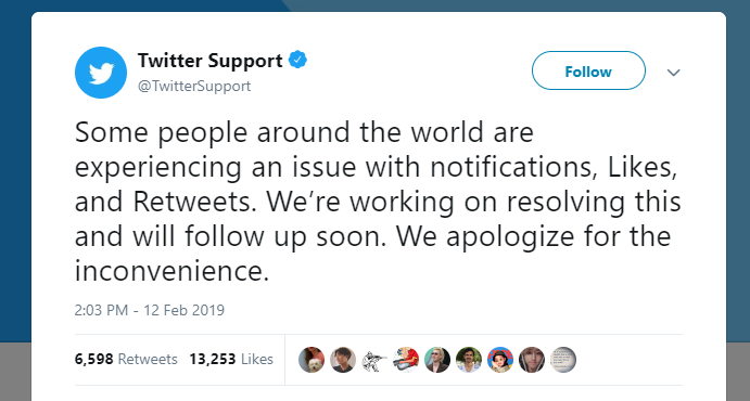 Twitter Hit With A Bug That's Probably Affecting Your 'Tweets, Retweets ...