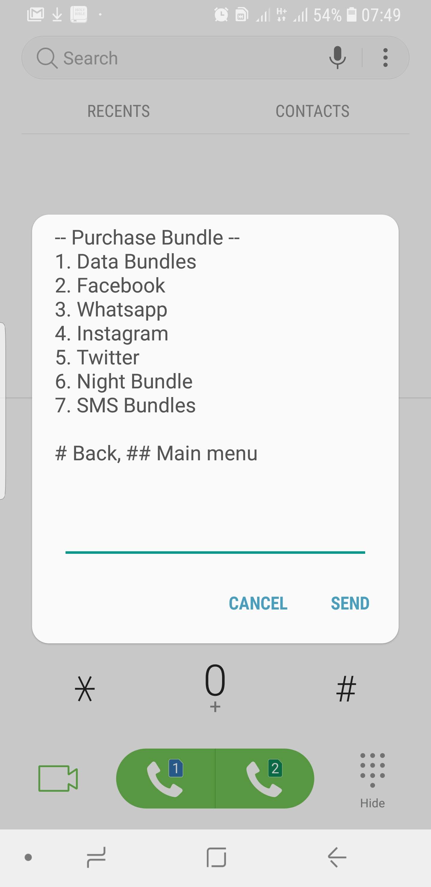 Here's One Feature Econet Needs To Copy From NetOne's USSD Menu - Techzim