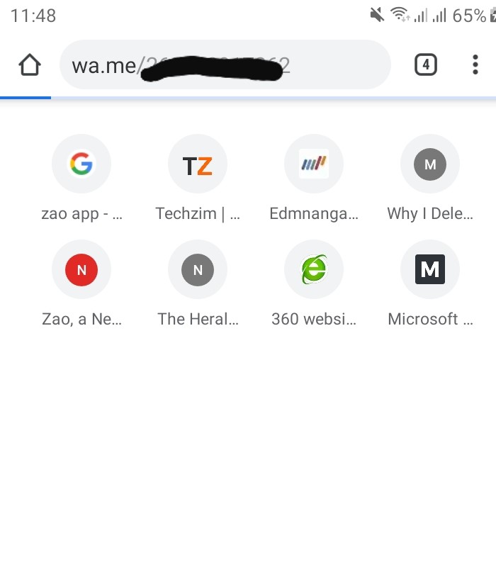 How To Send Whatsapp Message Without Saving A Number Techzim 3451