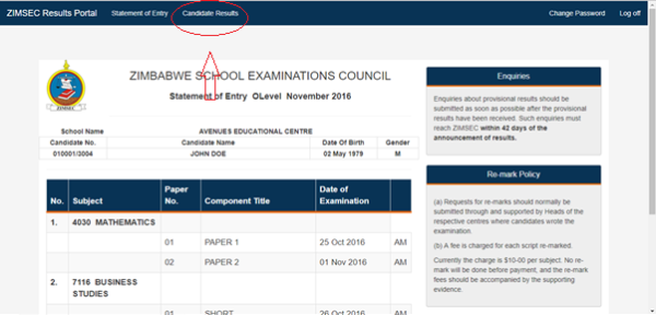 ZIMSEC A-Level 2019 Results Out: Here's How You Can Check The Results ...