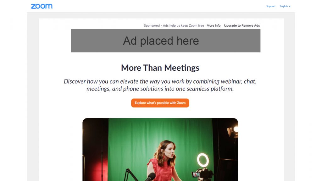 Zoom to start showing ads to users on the free plan - Techzim