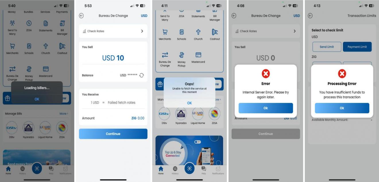 The new EcoCash app looks much better than its ancestor but bugs sully experience on launch day ...