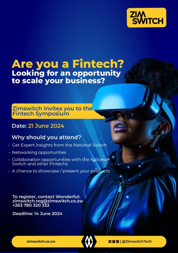 Zimswitch is calling all fintechs to a symposium - get insights ...