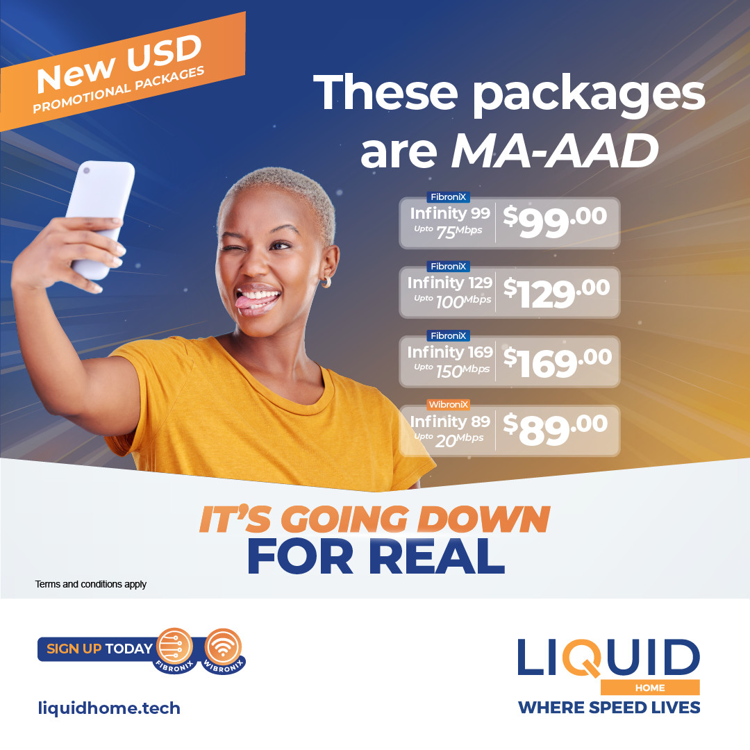 Liquid Increases Fibre Internet Speeds - Techzim