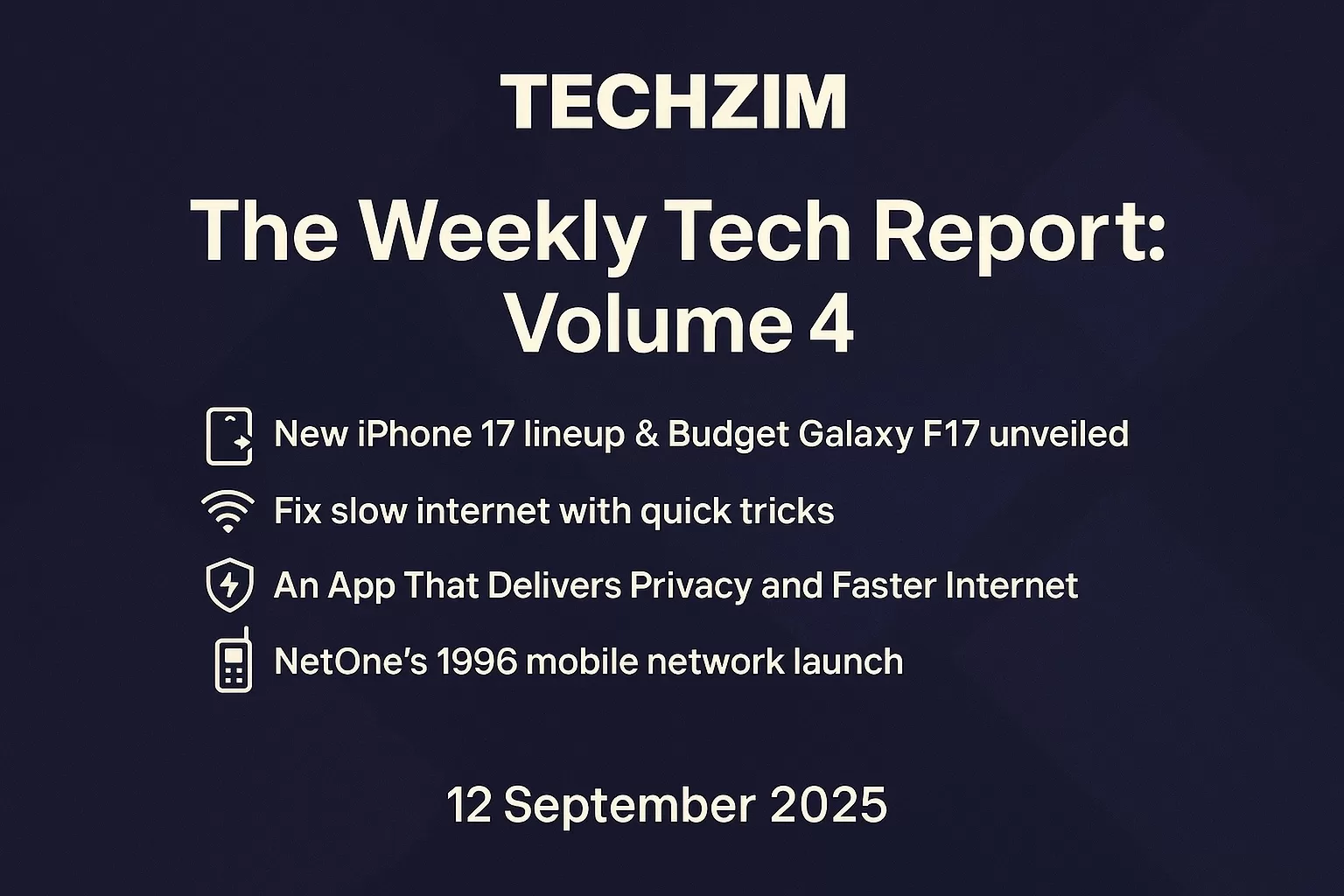 The Weekly Tech Report: Volume 4